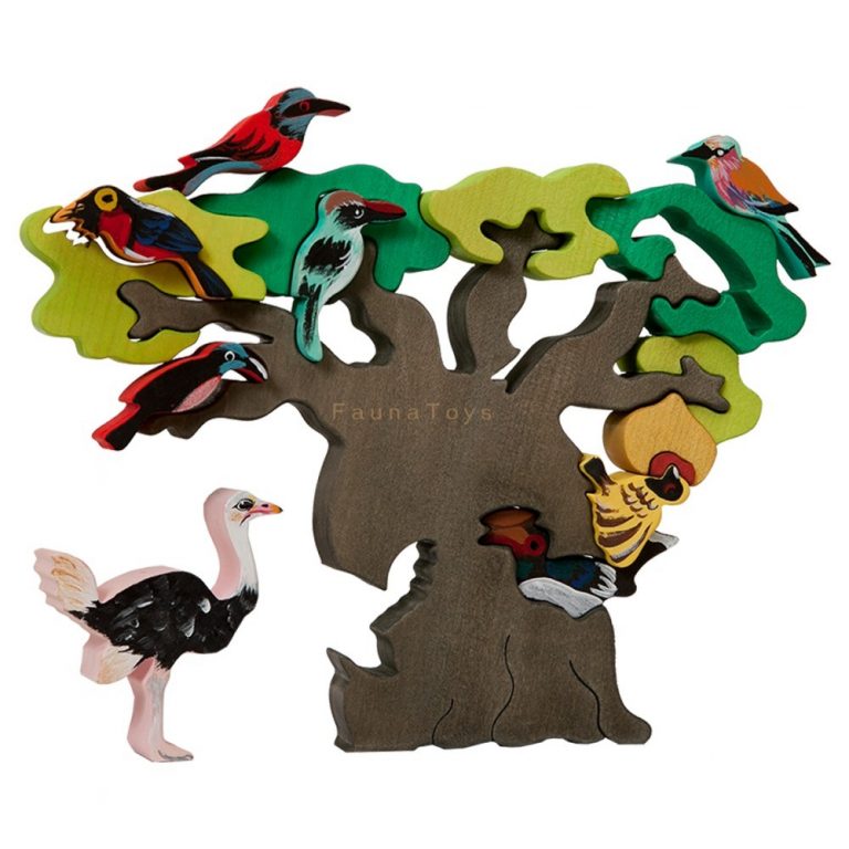 Fauna Wooden Puzzles - Honeybee Toys