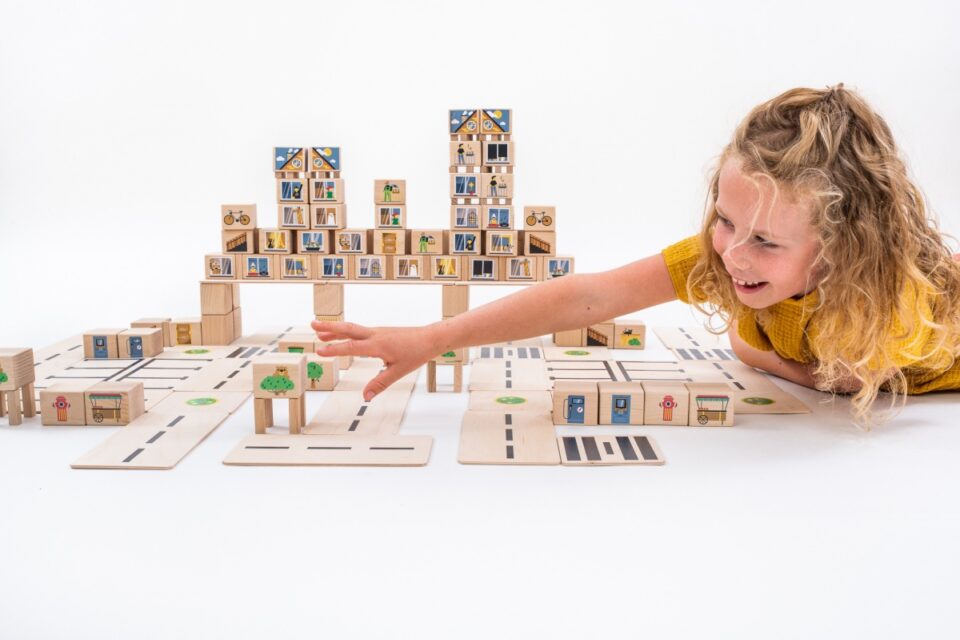 Just Blocks - CITY Medium - Honeybee Toys